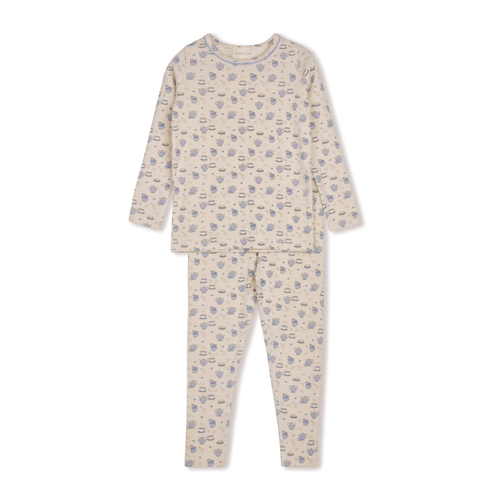 Blue Tea Party Pajama – L'amour Lou